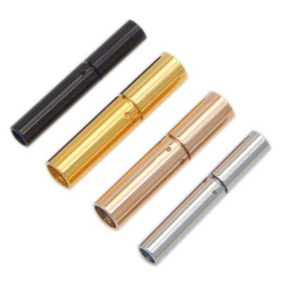 Cina Tecnologia CNC Inlay Black Rhodium Plating Fascia in acciaio inossidabile per bracciale Colletto in vendita