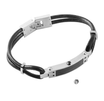 Cina Anniversario Uomo Pelle Memoriale Ceneri Pulsera Ricordo con 8 anni di esperienza in vendita