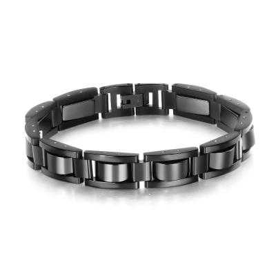 Cina Elegante braccialetto giapponese e coreano di moda in titanio e acciaio magnete maschile in vendita