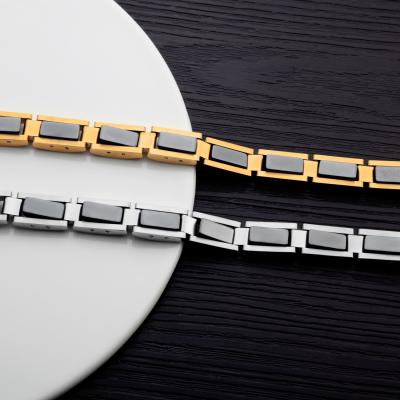 Cina Elegante braccialetto giapponese e coreano di moda in titanio e acciaio magnete maschile in vendita