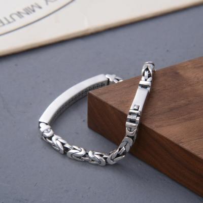 Cina Tecnologia CNC Inlay Braccialetto cinese intrecciato tessuto per moda maschile Stile etnico in vendita