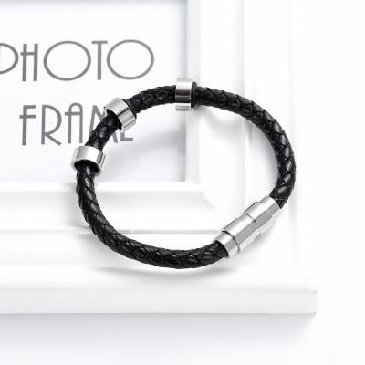 Cina Braccialetti per ceneri Unisex Urna Braccialetto in pelle vera Ceneri memoriali Ricordi Gioielli in vendita