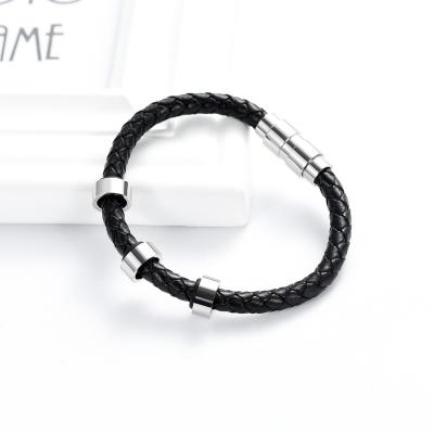 Cina Braccialetti per ceneri Unisex Urna Braccialetto in pelle vera Ceneri memoriali Ricordi Gioielli in vendita