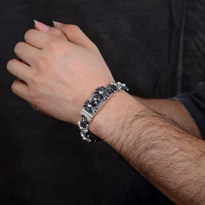 Cina Disegno creativo multi-elemento Braccialetto maschile in argento thailandese con 925 sterling silver in vendita