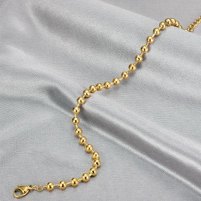 Cina Simples Temperamento Leggere Luxury Dames Titanio Acciaio Braccialetto Con Modello Geometrico in vendita
