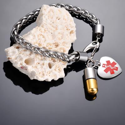 Cina 18K oro placcato in acciaio inossidabile Anello braccialetto eccellente accessorio per gioielli a mano in vendita