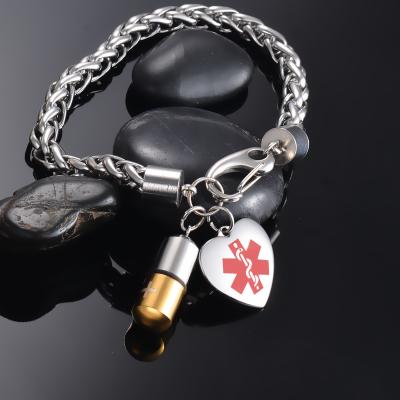 Cina 18K oro placcato in acciaio inossidabile Anello braccialetto eccellente accessorio per gioielli a mano in vendita