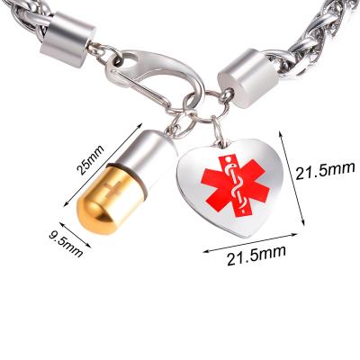 Cina 18K oro placcato in acciaio inossidabile Anello braccialetto eccellente accessorio per gioielli a mano in vendita