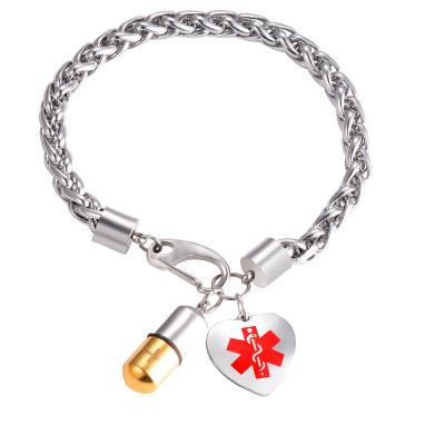 Cina 18K oro placcato in acciaio inossidabile Anello braccialetto eccellente accessorio per gioielli a mano in vendita