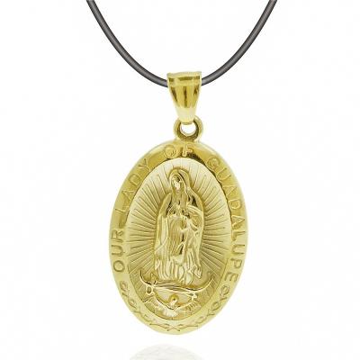 Cina Decorazione in stile religioso Semplice Venus Madonna Pendente Tag in acciaio inossidabile in vendita