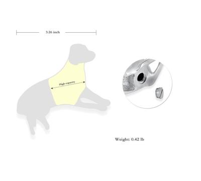 Cina Urna di cremazione a forma di cane 7 colori per sempre in vendita