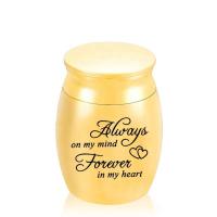 China Mini Cremation Urn for Human Ashes Support Room Space Selection and Occasion Selection for sale