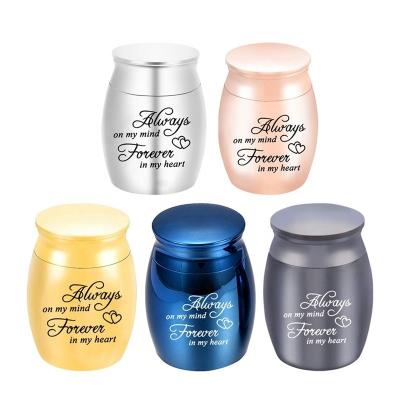 China Mini Cremation Urn for Human Ashes Support Room Space Selection and Occasion Selection for sale