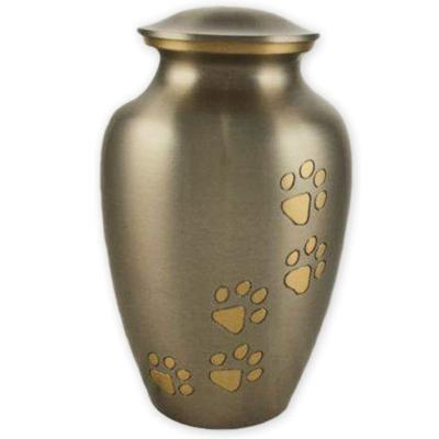 Cina Vaso per animali da compagnia in stile europeo e americano Urne in acciaio in titanio con opzioni personalizzabili in vendita