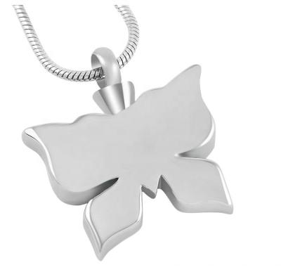 Cina Tecnologia CNC Inlay In acciaio inossidabile Multicolor Butterfly Cremation Memorabilia Collare in vendita