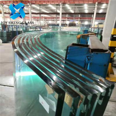 Cina JOYSHING Bent Safety Toughened Glass, vetro temperato curvo per la balaustra in vendita