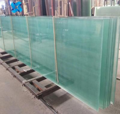 China Tempered Laminated Float Glass 3-19mm Thickness with PVB Interlayer for Laundry and Workshop Applications for sale