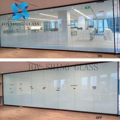 China Custom Switchable Privacy Glass 1800x3200mm with 78% Transmittance and 48V AC Operation for Smart Building Applications for sale