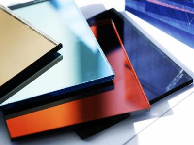 China Colorful Anti Scratch Custom Glass Mirror 1220*2440mm Acrylic Mirror Sheet For Bathroom for sale