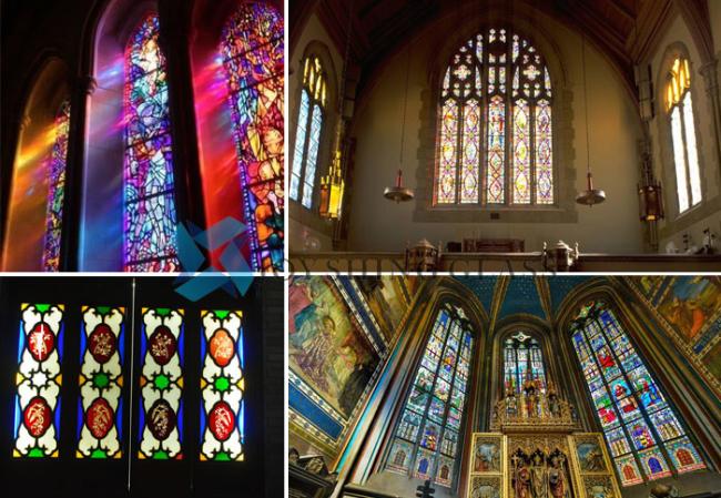 Colored Church Stained Glass