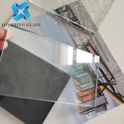 Cina Acid Etched Low Iron Glass in vendita