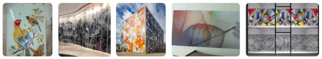 Digital Printing Coated Glass