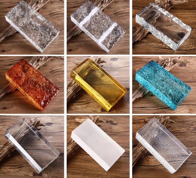 Crystal Tinted Glass Block