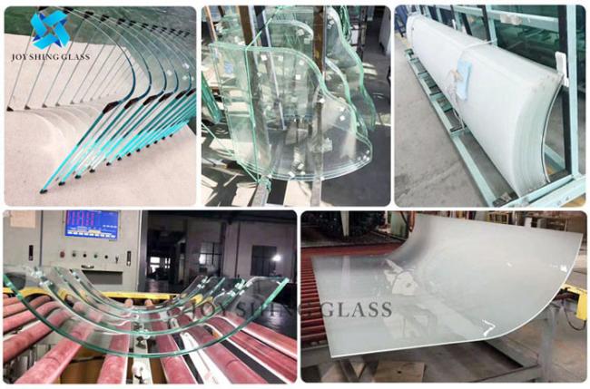 Bent Heat Soaked Toughened Glass