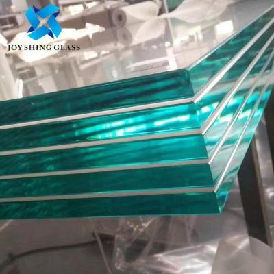 China Custom Multi-layer SGP Laminated Glass 3-19mm for Glass Floor and Stair Treads for sale