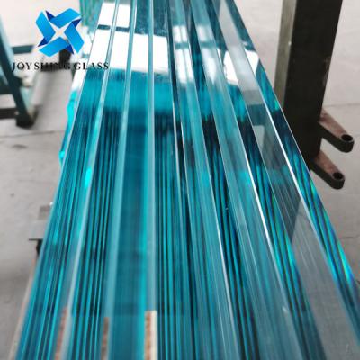China 15mm Extra Clear Toughened Glass For Building External Wall for sale