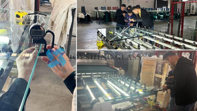 Photo of PVB Toughened Laminated Glass Quality Control
