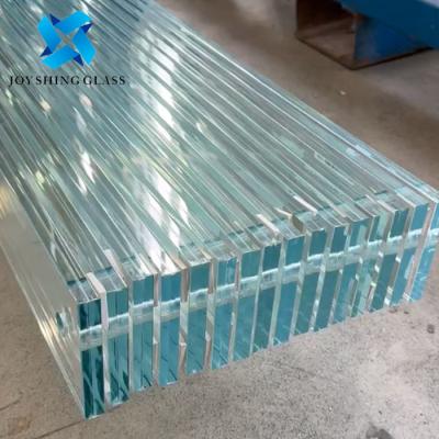 China Customized PVB Interlayer Laminated Glass 6.38mm to 12.38mm for Shower Cube Safety Glass for sale