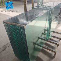 China Customized 15mm Clear Tempered Glass for Terrace Safety Glass 3300x22000mm for sale