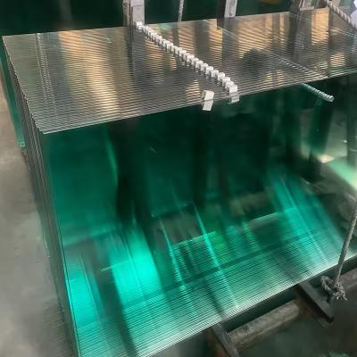 China Safety 4 5 6 8 10mm 12 15 19mm Thick Full Toughened Esg Building Glass Panel Tempered Glass for sale