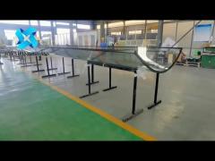 Customized J-Curved Insualted Glass For Building Curtain Walls