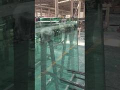 Vidro temperado de segurança transparente personalizado