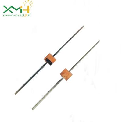 China 3.8v Low Power Pink 410nm Axial LED 90mw Rectangle Dip LED For Backlight for sale