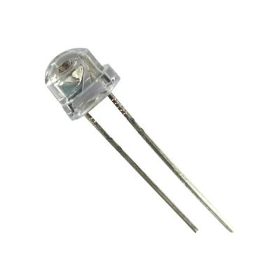 China Through Hole LED Diode 520-525nm 4200mcd green dip led diode 5mm straw hat lamp led for sale