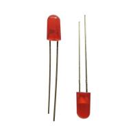 China through hole led oval  5*4*6mm red led for sale