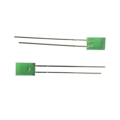 China Green through hole led 2*5*7mm ultra bright diode with good prices for sale