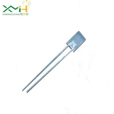 Cina 90mw Rettangolo 3.3v Dip LED blu opaco 2*5*7mm Diodo LED in vendita