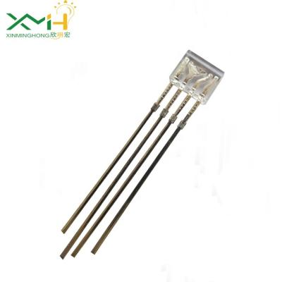 China Rectangular 2*5*7mm RGB Through Hole LED Clear LED Diode for sale