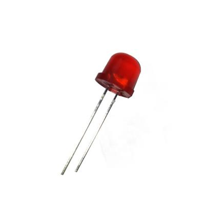 China Round Shape 525nm 40deg Through Hole LED Dip 5000mcd 8mm RGB LED for sale