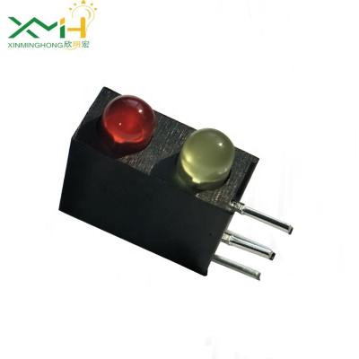 Cina Piccolo angolo 15deg intorno alla immersione gialla LED del diodo 5mm di 60mcd LED con il supporto in vendita