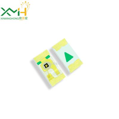 중국 590nm 2.4v 노란 작은 출현 스드는 0402 0.06w를 이끌었습니다 판매용