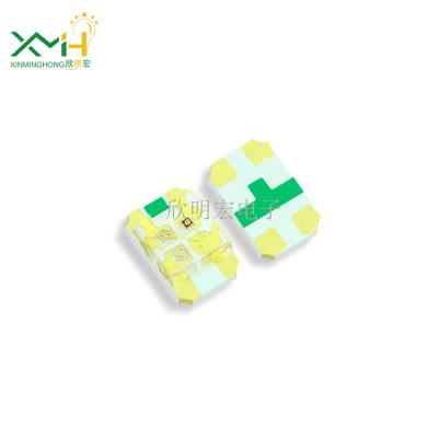 China 0.06w Red Green 800mcd Bi Color SMD LED Rectangle RGB LED SMD 3volt for sale