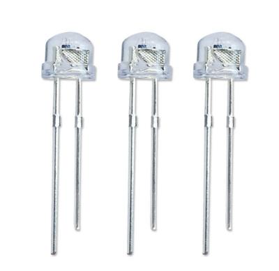 Cina Attraverso il foro ha condotto il cappello di paglia luminoso eccellente rosso di 8mm in vendita