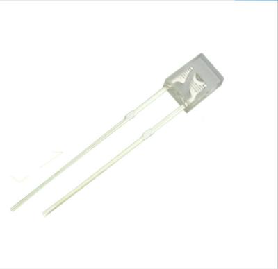 China 2*3*4mm square led diode white emitting red long pin High Brightness for sale