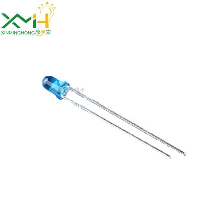 China 3mm round led red yellow blue green white for sale