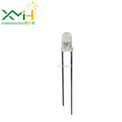 China 3mm diffused led 1.8v-2.2v diode for sale